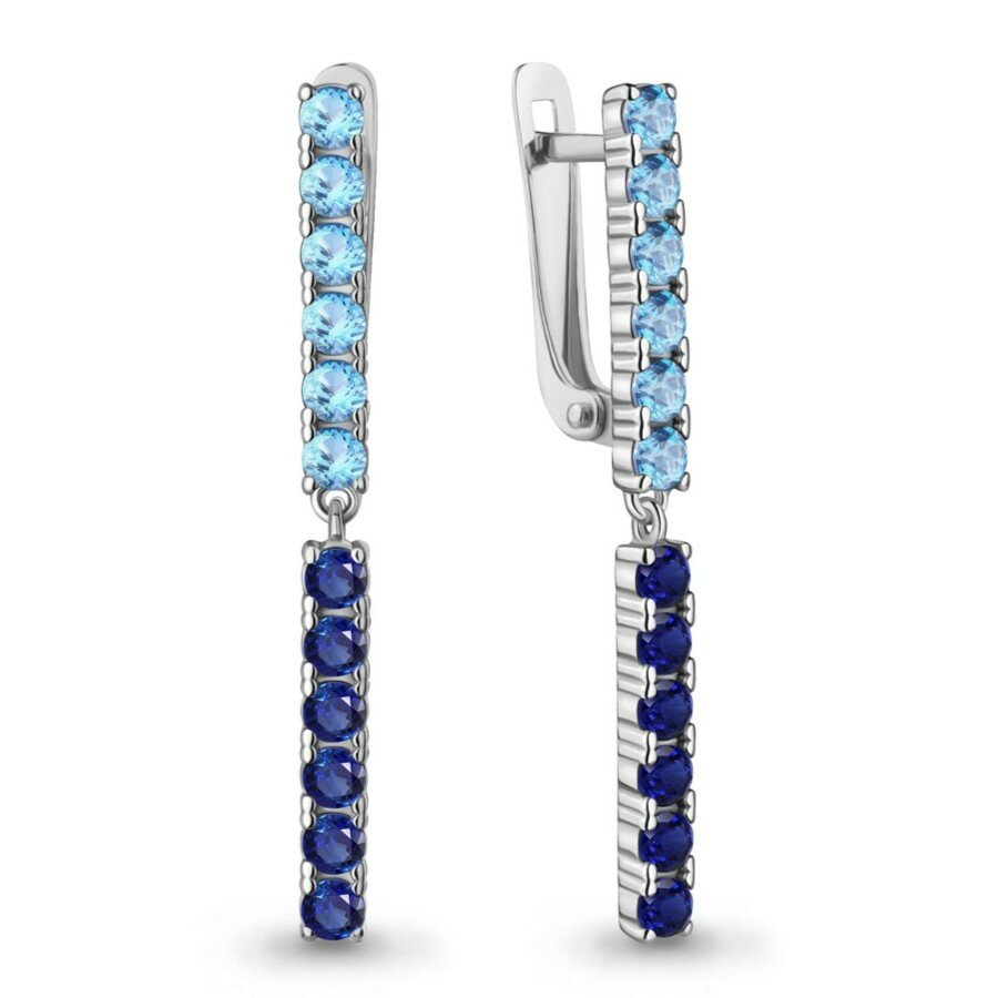 Серьги, серебро, 925 проба