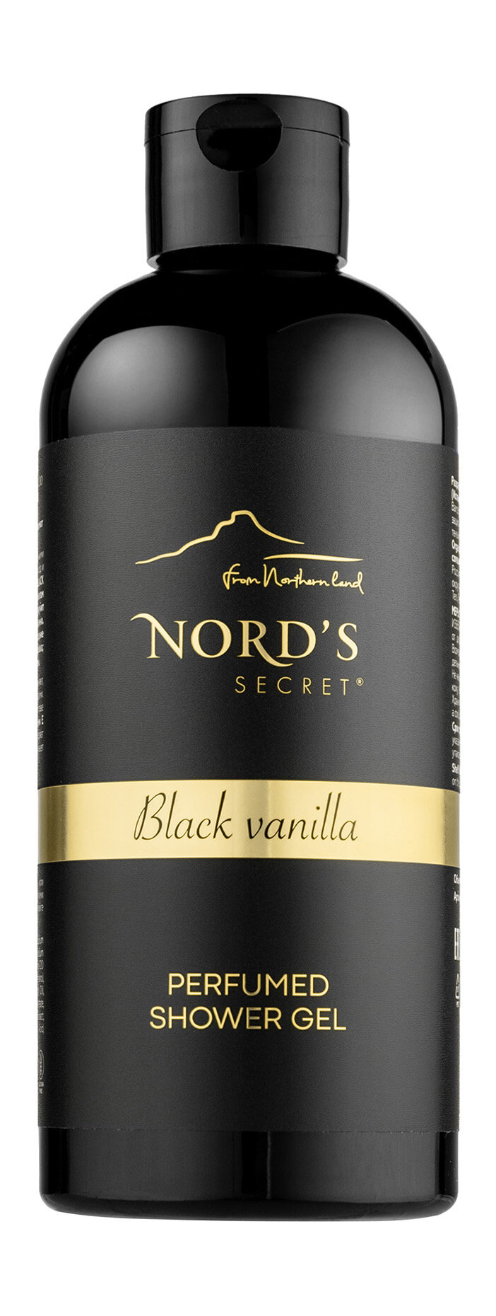 Гель-масло для душа и ванны Black vanilla парфюмированный, 400 мл