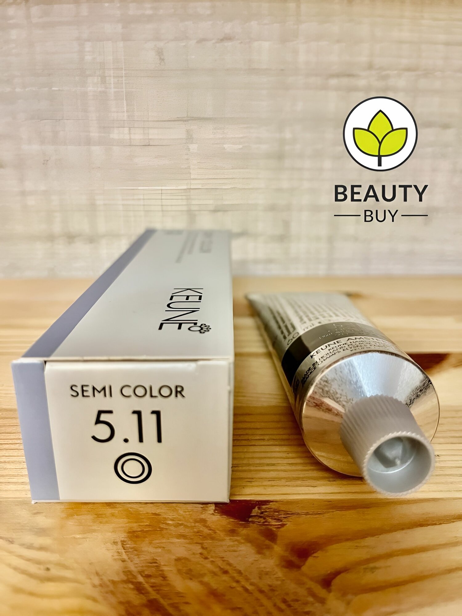 Keune Semi Color #5.11 Безаммиачный краситель для тонирования, Светлый шатен Интенсивно-пепельный, 60 мл