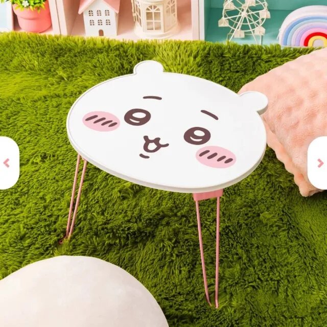 MINISO Chiikawa Nanka Chiisakute Kawaii Yatsu Kawaii аниме мультфильм милый складной столик мини школьники сладкий подарок на праздник,
