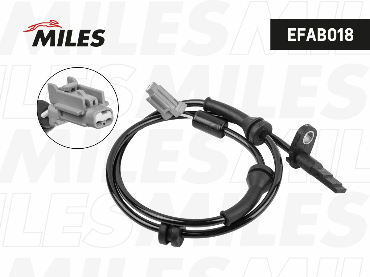 MILES Датчик, частота вращения колеса NISSAN QASHQAI I (J10, NJ10) EFAB018