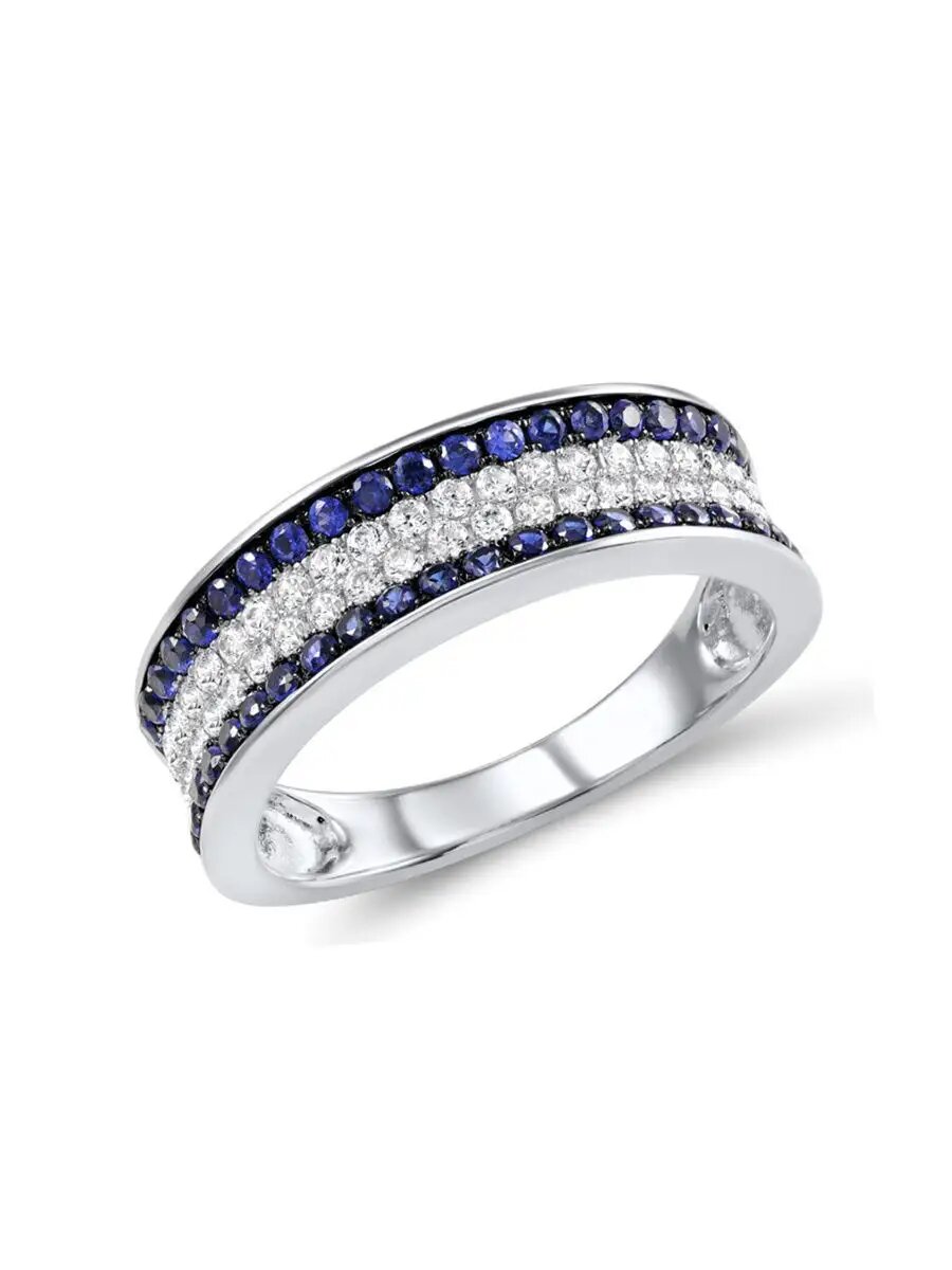 Кольцо дорожка, серебро, 925 проба