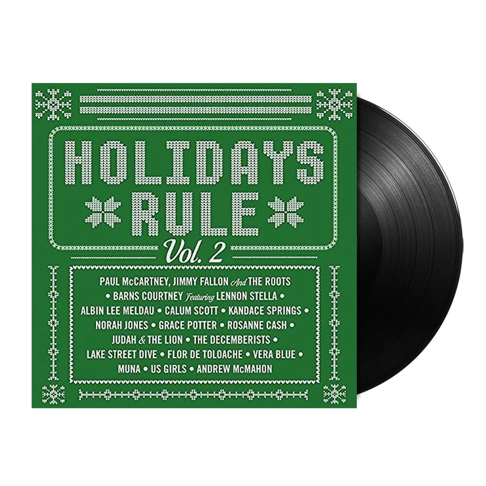 Виниловая пластинка Holidays Rule Vol. 2 Vinyl LP (Red) рождественский сборник