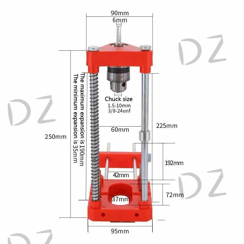 Стойка - кондуктор для дрели для вертикального сверленияDZ