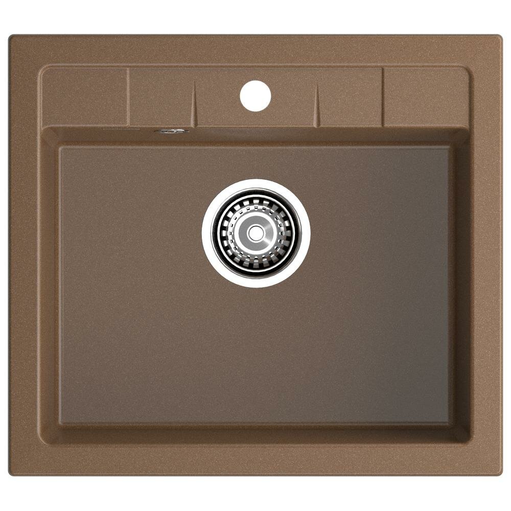 Кухонная мойка GranFest QUADRO 561, терракот