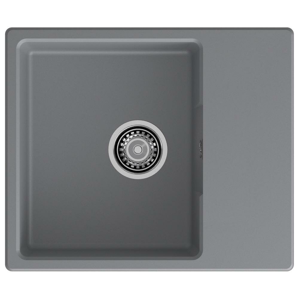 Кухонная мойка GranFest URBAN 658L, темно-серый