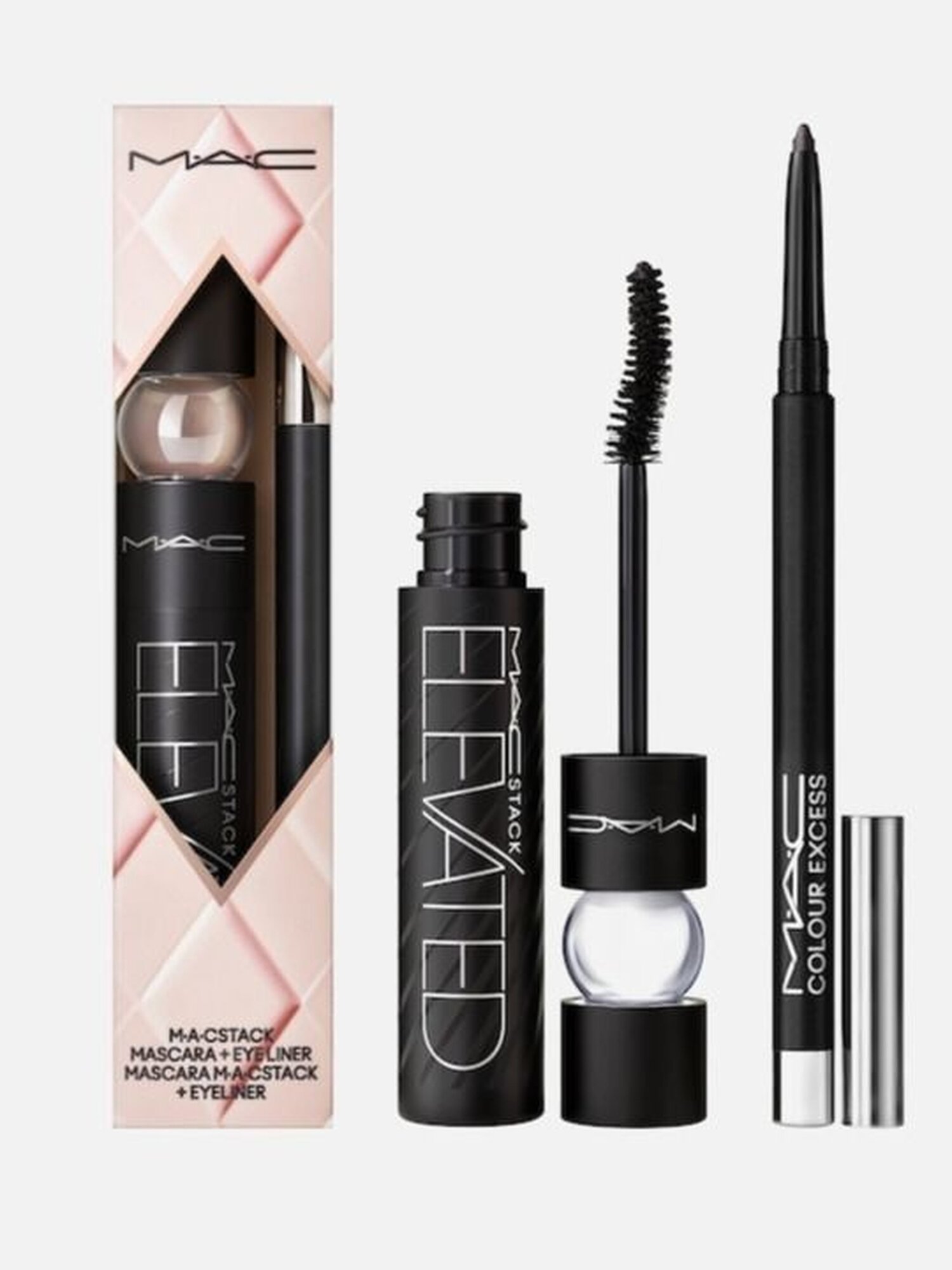 M.A.C Набор для макияжа глаз Foreseeable Future Eye Kit, тушь и подводка