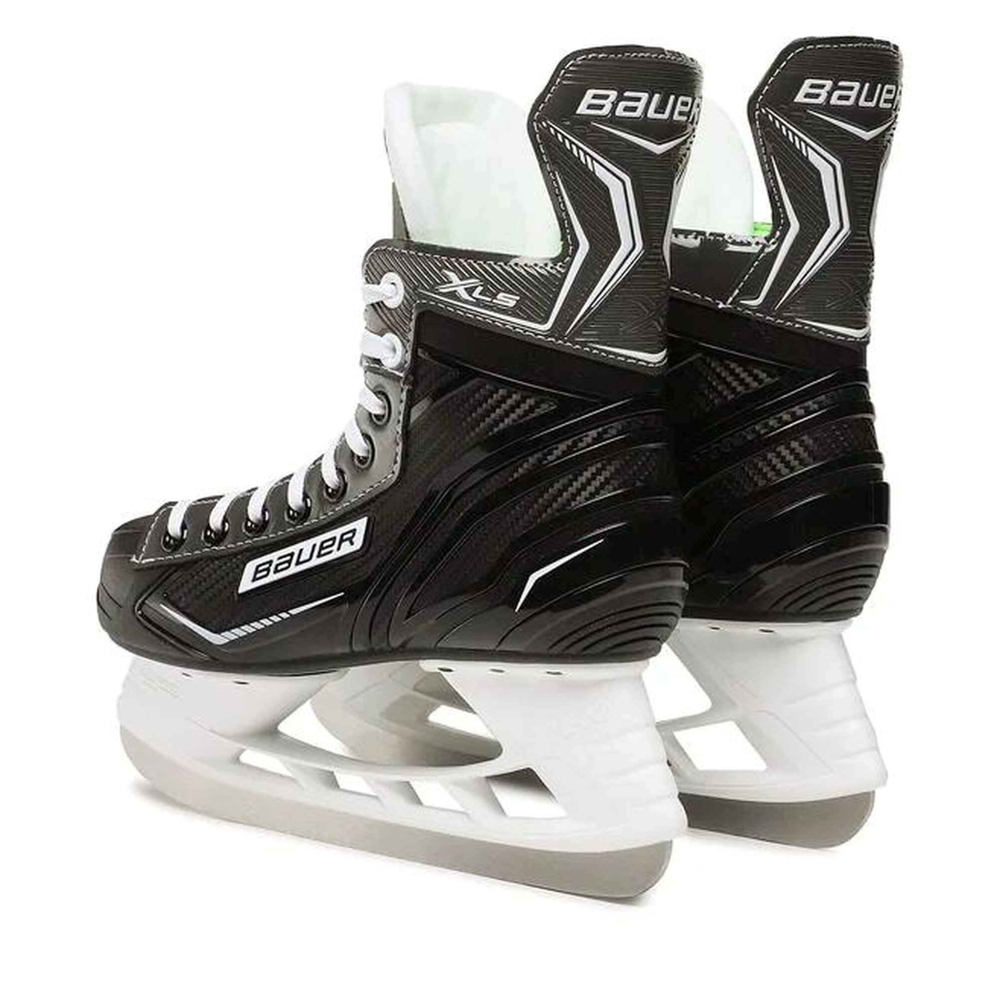 Коньки Decathlon Bauer X-LS Jr - 33,5, хоккейные, юниорские, шнуровка, сталь, войлок