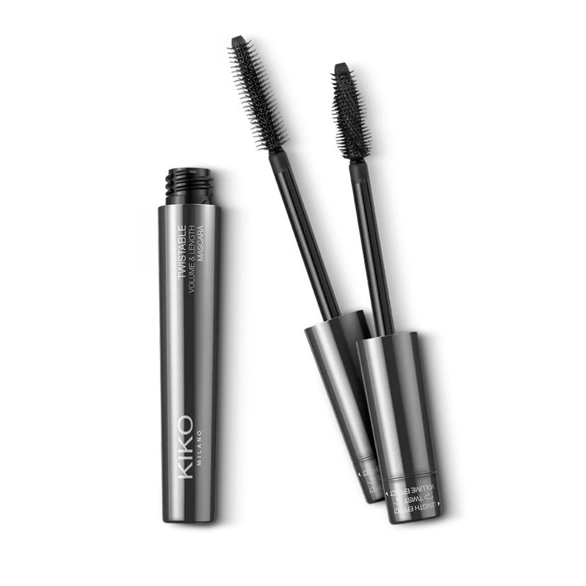 Тушь для ресниц KIKO Milano Twistable Volume & Length, черная, 7,5 мл