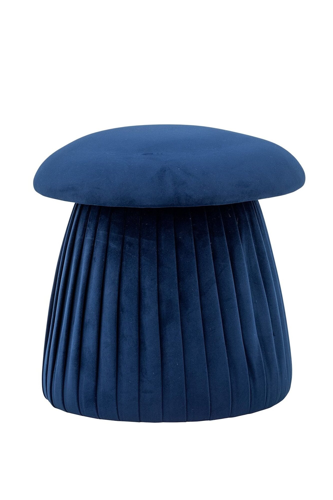 Пуф Bloomingville 1250292001, текстиль, цвет синий, р. 37x35 см