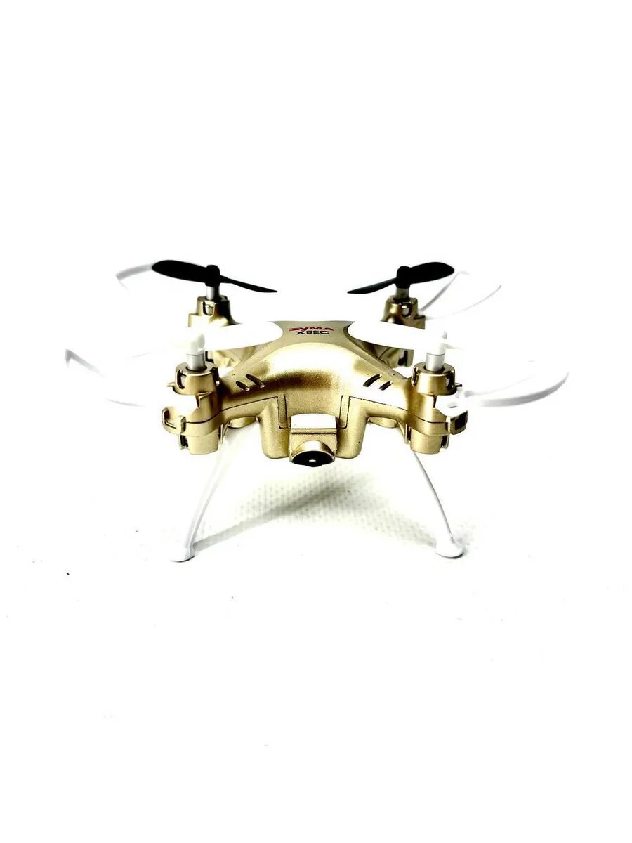Квадрокоптер X52C 4CH Gyro +Camera RTF 2.4G золотой