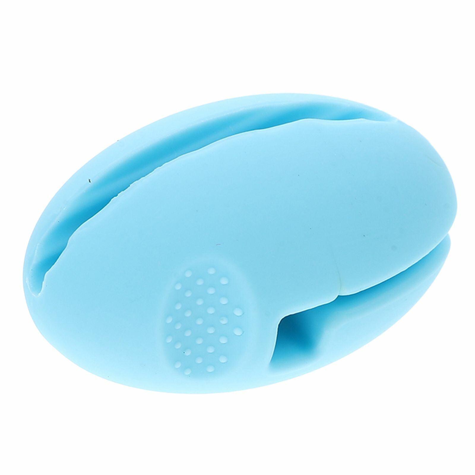 Небесно-голубой силиконовый держатель для термометра с зажимом для кастрюли