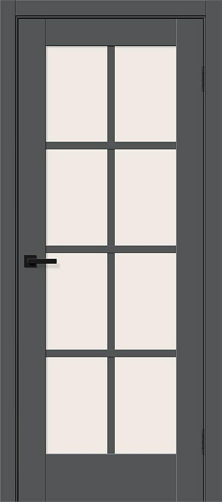 BRAVO Межкомнатная дверь 200*70, Прима-11.1, Stormy Silk / Magic Fog , ПЭТ 200*70 Stormy Silk