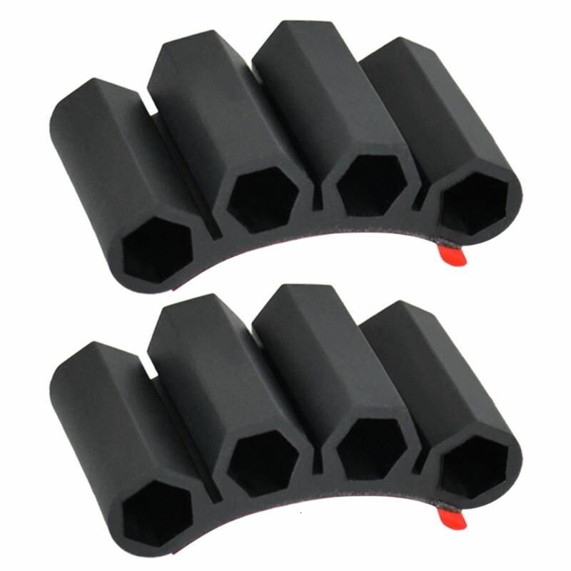 Эргономичный держатель бит для 1/4-дюймовых шестигранных бит и магнитных насадок, 2 упаковки