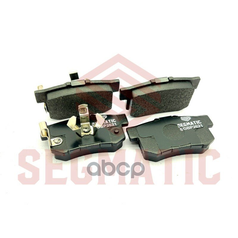 Колодка торм диск зад Honda Cr-V 2.0 2001-2006; Honda Accord 2.4 2008-2015; Honda Cr-V 2.4 2001-200 SEGMATIC арт. SGBP2621