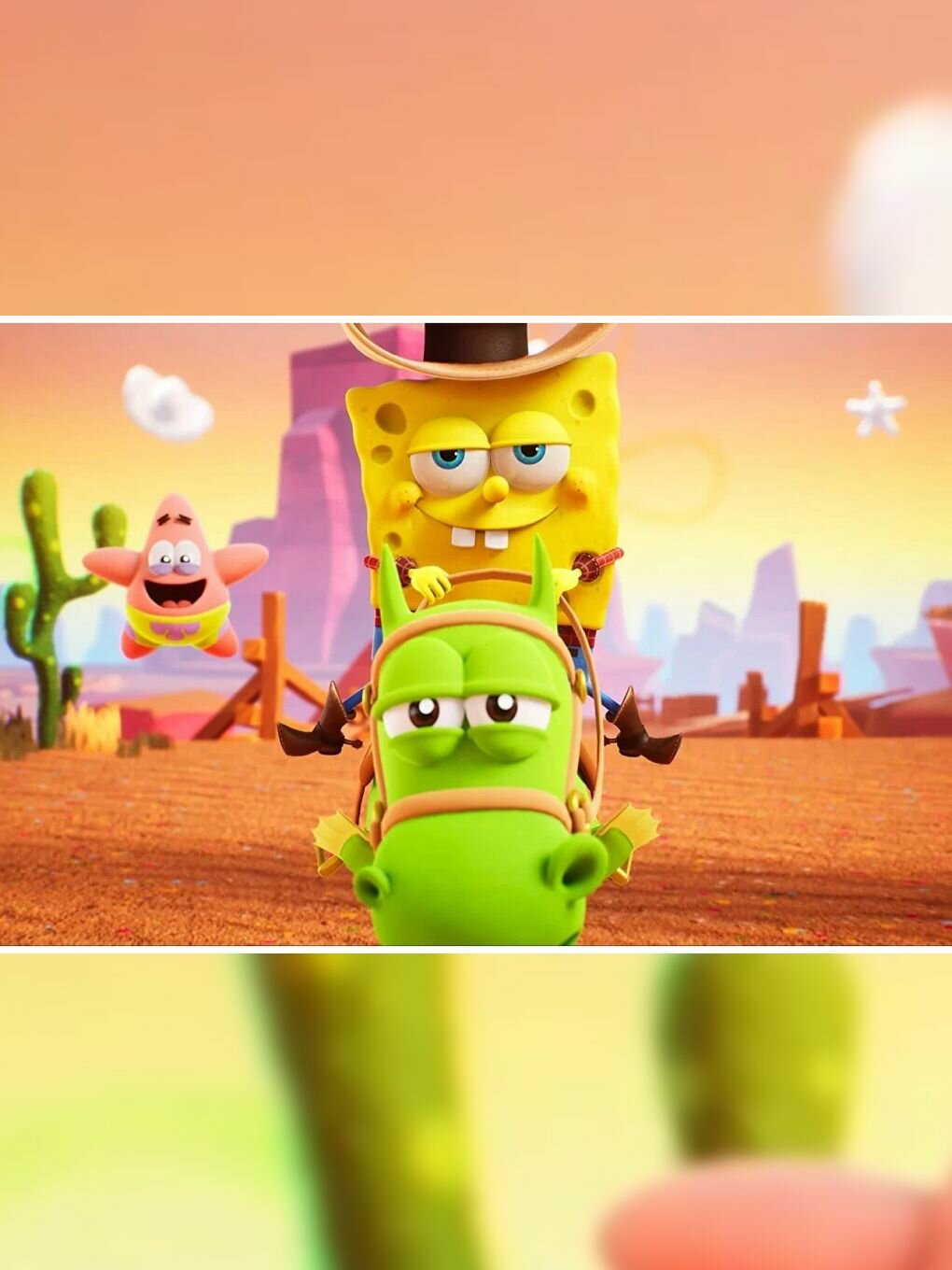 SpongeBob SquarePants The Cosmic Shake PS5 диск — фото 1