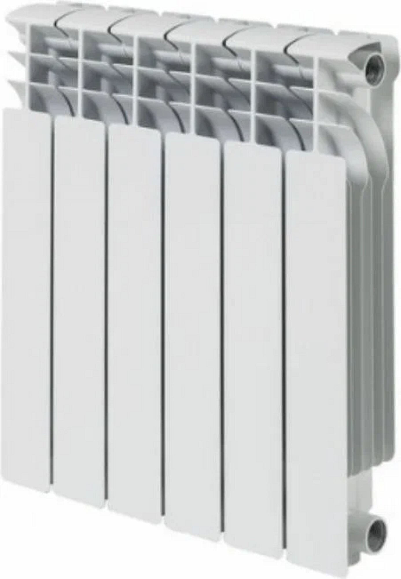 Радиатор алюминиевый Русский Радиатор Корвет RRC500*100AL04 AL 500/100/4 секции