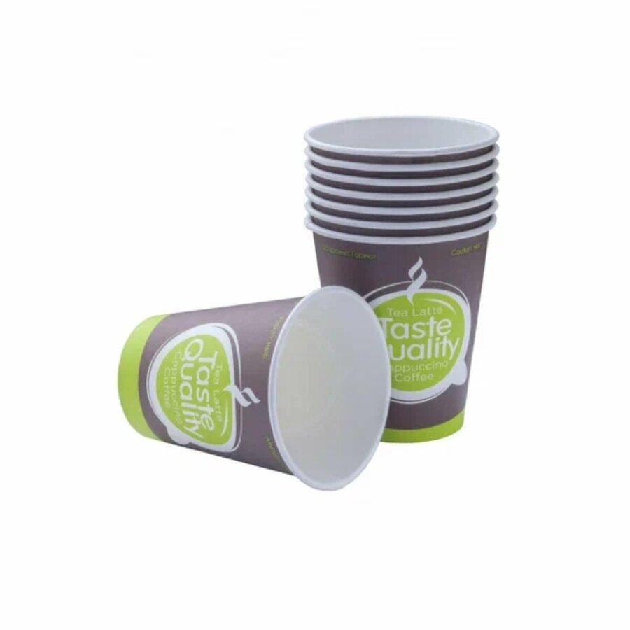 Бумажный стакан для кофе 150 мл цветной Taste Quality (100 шт) Вендинг Евро