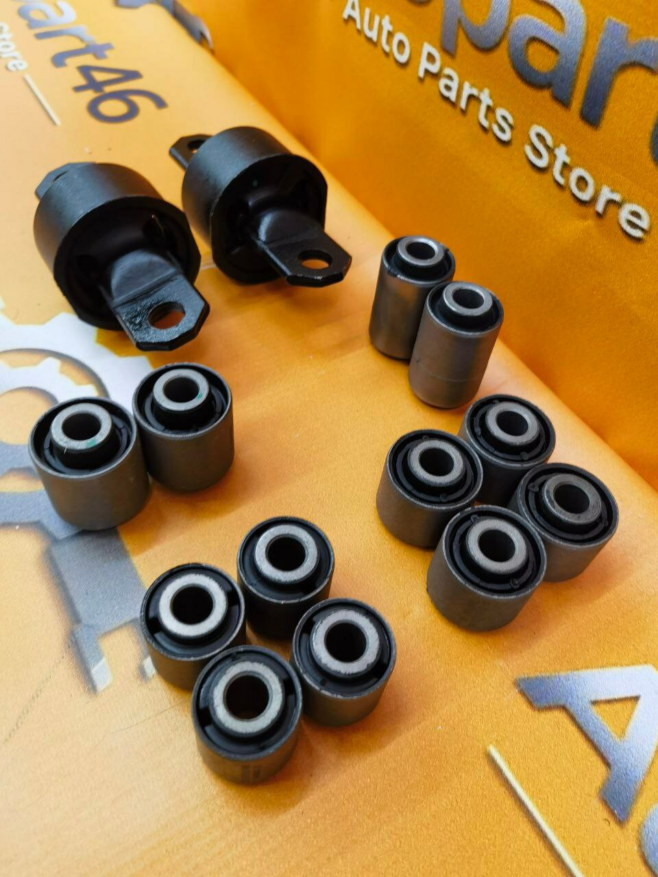 Комплект сайлентблоков 14шт задней подвески форд фокус 2 для Ford Focus 2