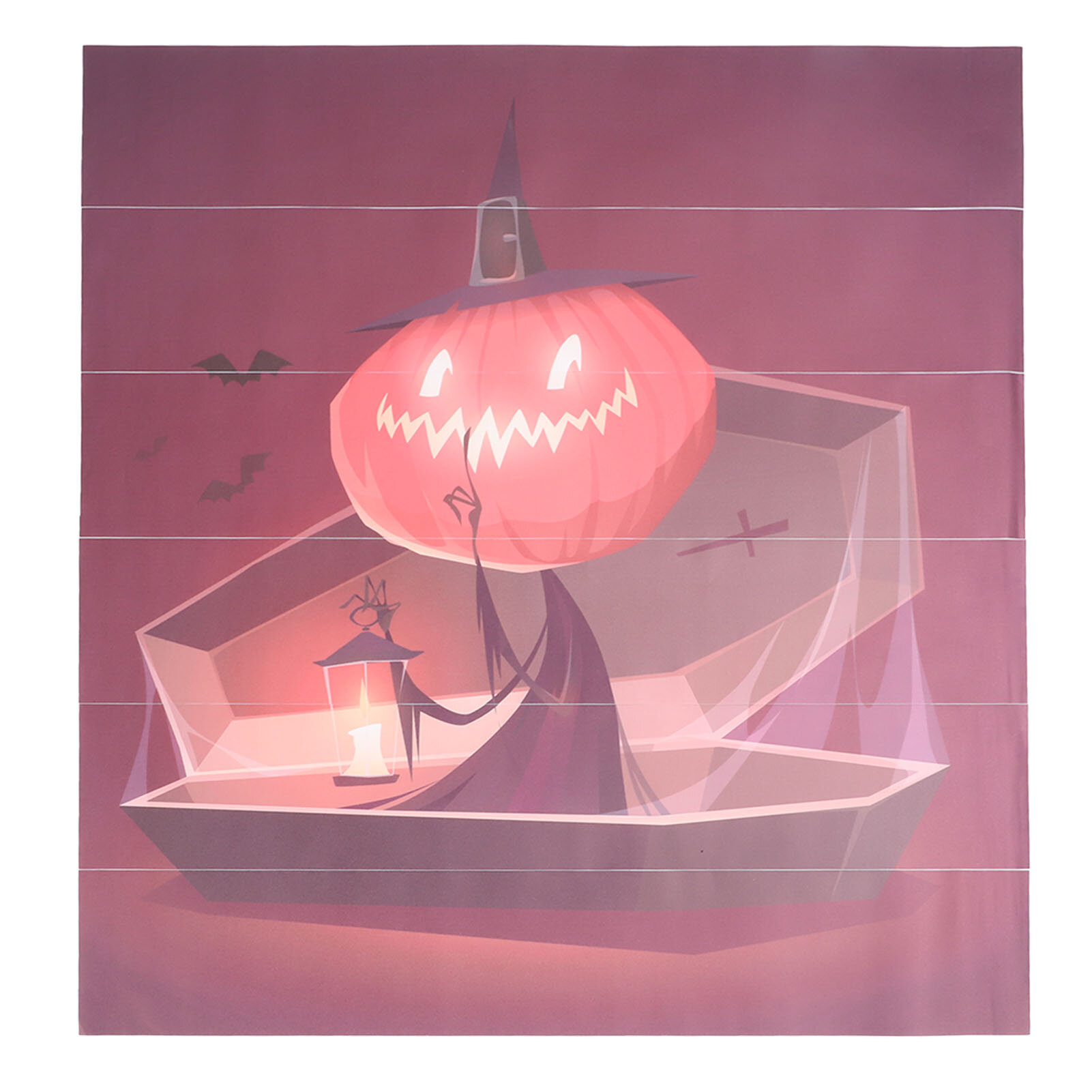 6 шт. Наклейки для лестницы на Хэллоуин: 3D Ступени, Самоклеящиеся, Многоразовые, Тыквы, Декор для д