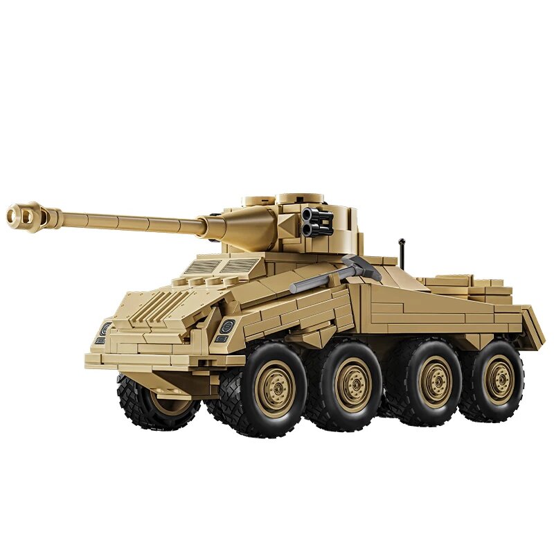 Конструктор танк 6-колесный, 426 деталей, цвет 426Pcs