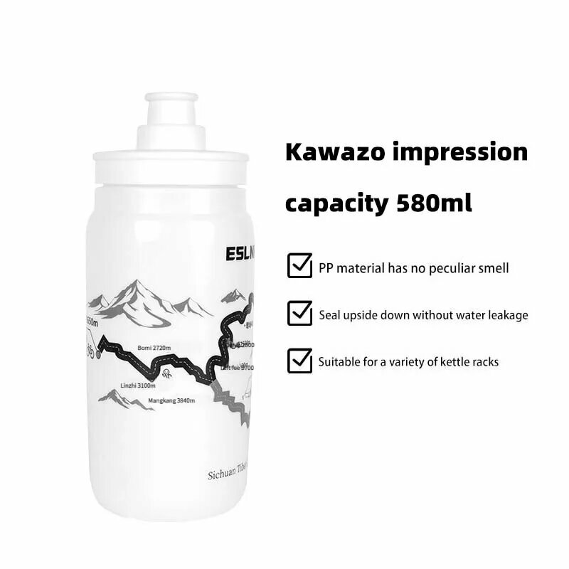 Велобутылка Kawazo Impression 580 мл, White