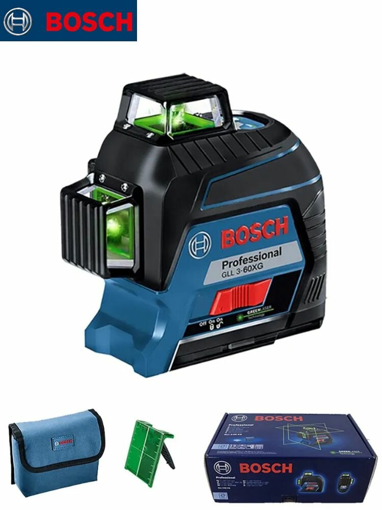 Bosch Лазерный уровень/нивелир Зеленыйлуч