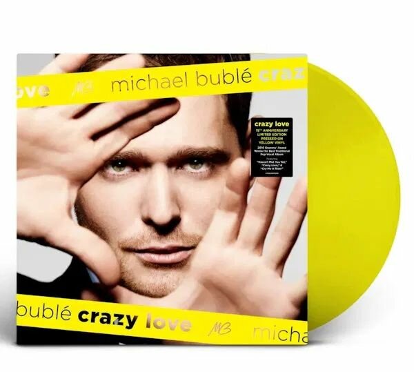 MICHAEL BUBLE - Crazy Love (15th Anniversary), (LP, Limited Edition, Translucent Yellow Vinyl) Виниловая Пластинка