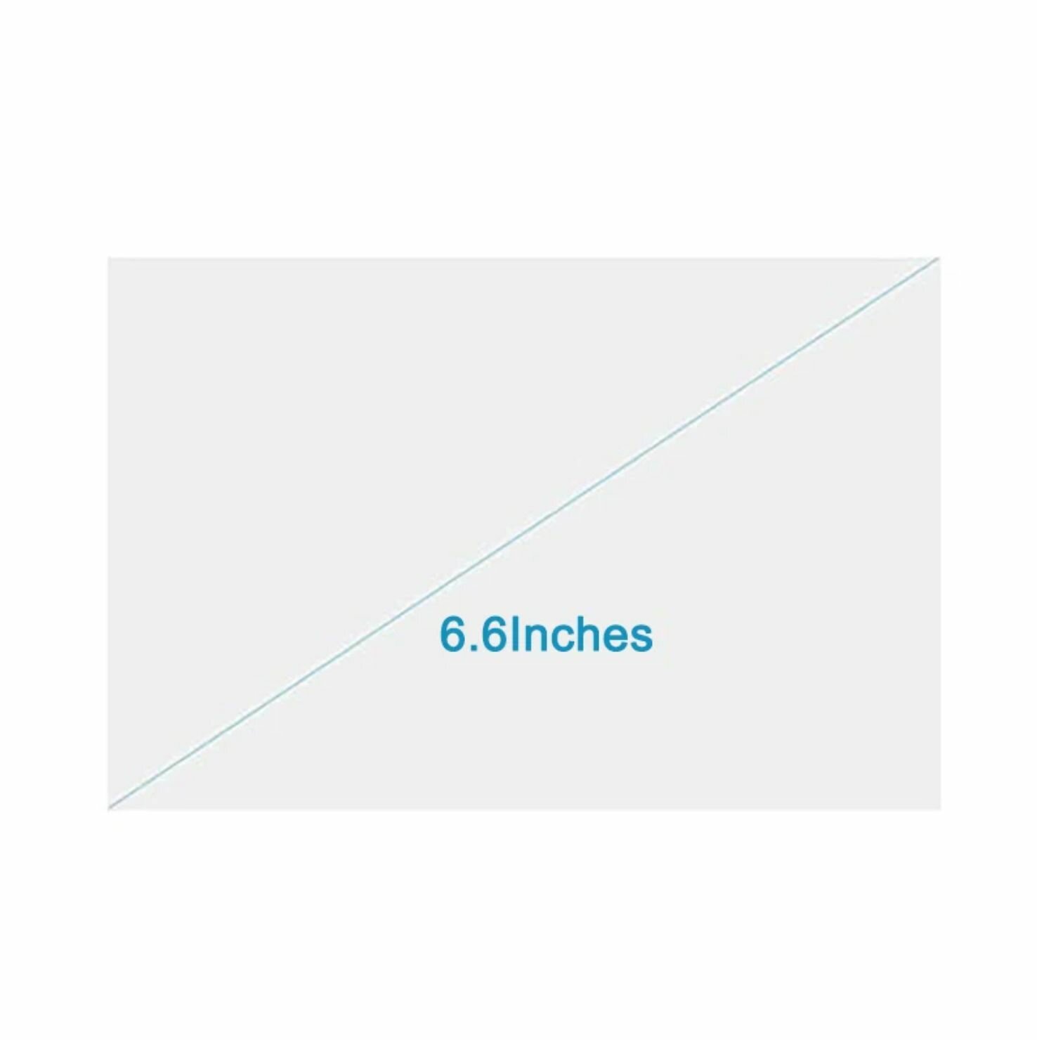 Защитная плёнка 6.6' для экрана 3д принтера 1 шт.