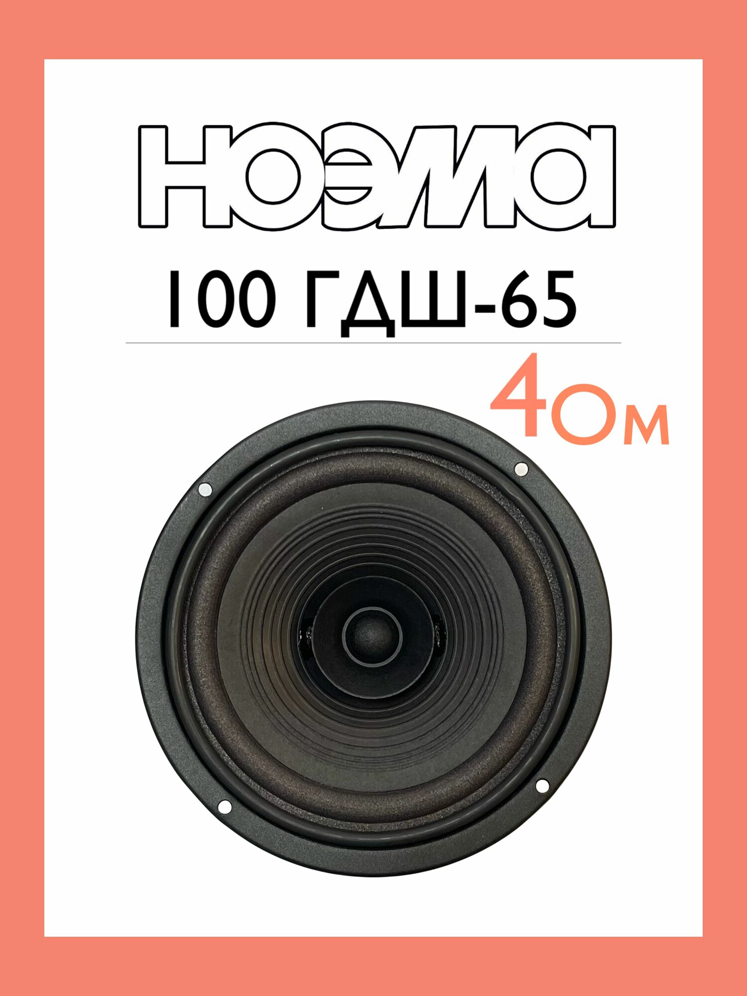 Акустическая система Ноэма 100ГДШ65-4