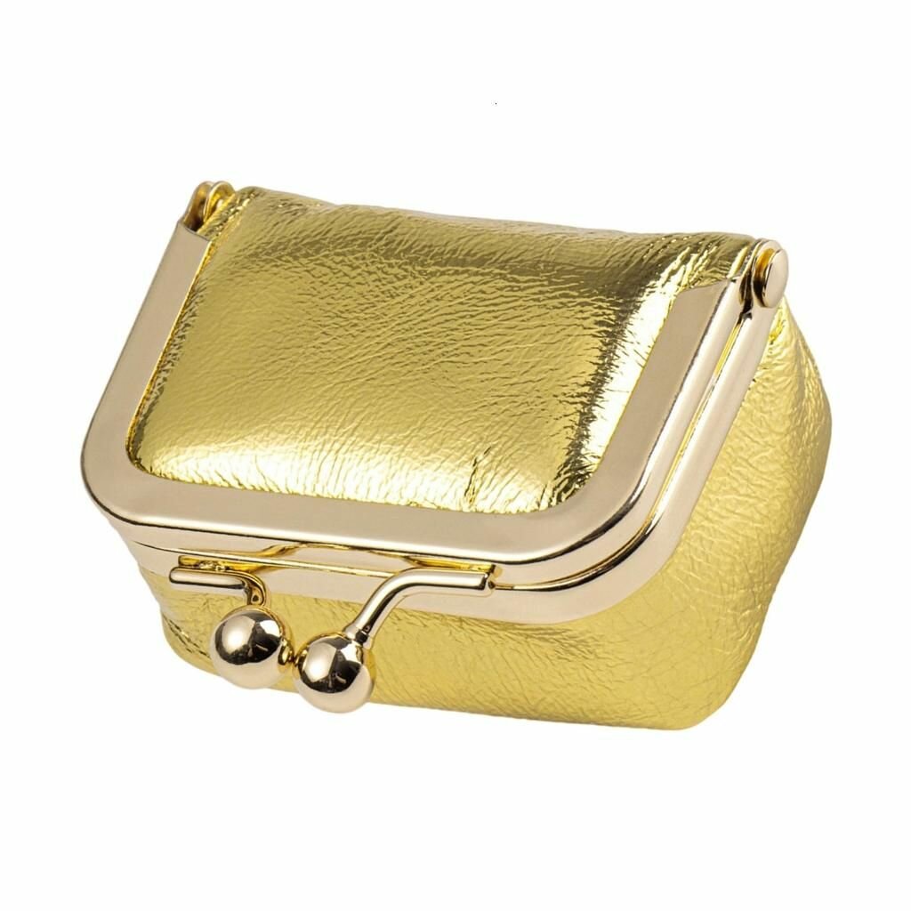 Крючок декоративный для украшений, Кожаная шкатулка для хранения ювелирных изделий-золотая-без цепочки