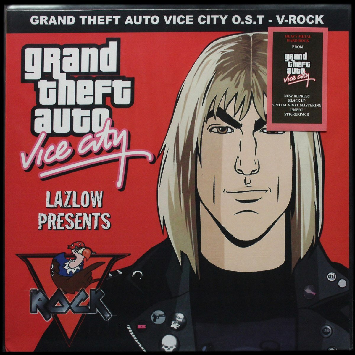 Виниловая пластинка Green Sabre V/A – V-ROCK (Grand Theft Auto: Vice City Soundtrack)