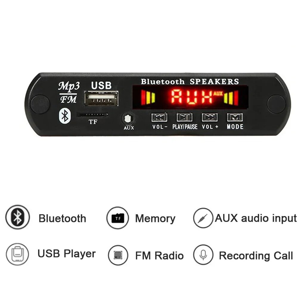 MP3-плеер Bluetooth 5.0 для автомобиля — фото 1