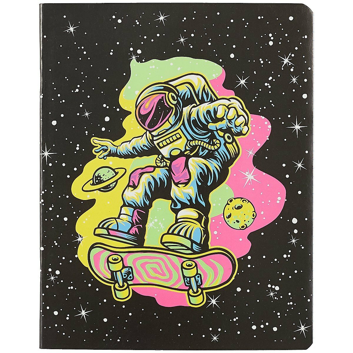 Тетрадь в клетку Academy Style, "Космос неон", 48 листов, в ассортименте