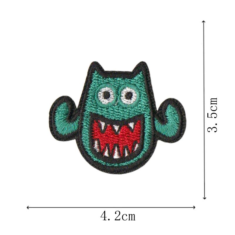 Страшные призраки вышитые нашивки BD2408W