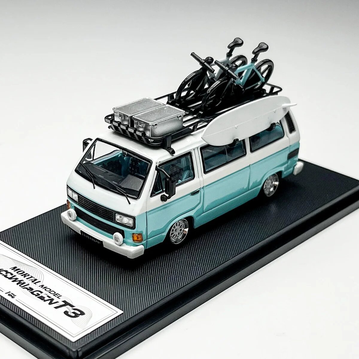 Модель автомобиля Mortal T3 1:64, Tiffany Blue