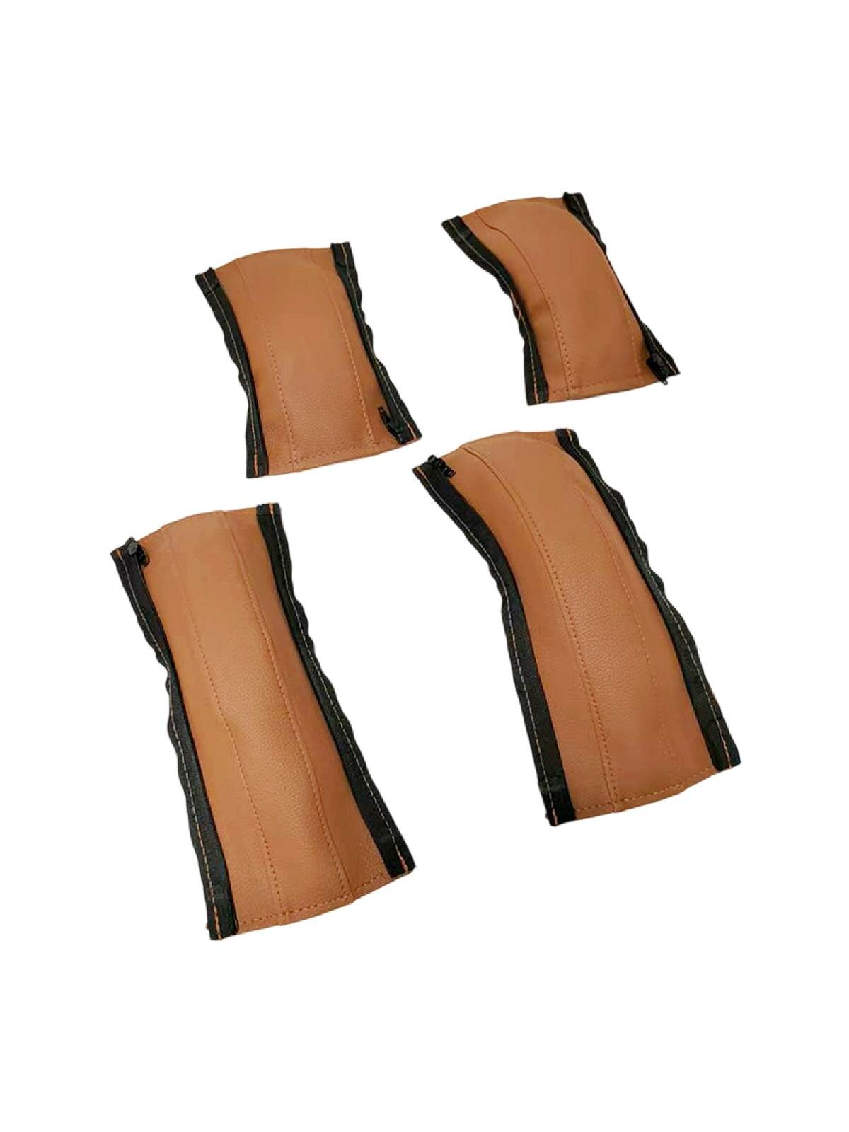 Водонепроницаемый чехол для ручек детских колясок на молнии Легкая чистка искусственная кожа