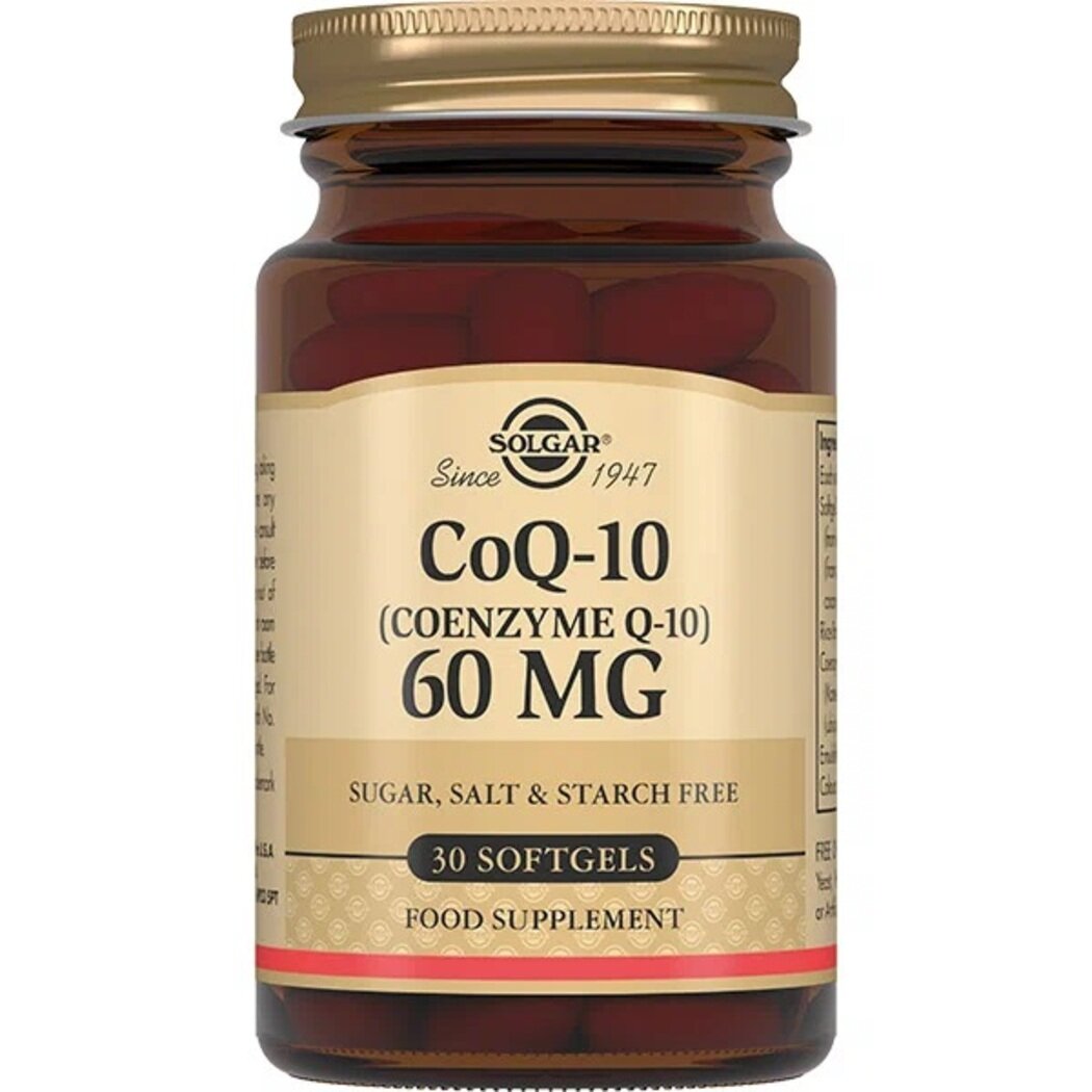 Солгар Коэнзим Q-10 капсулы 60 мг №30