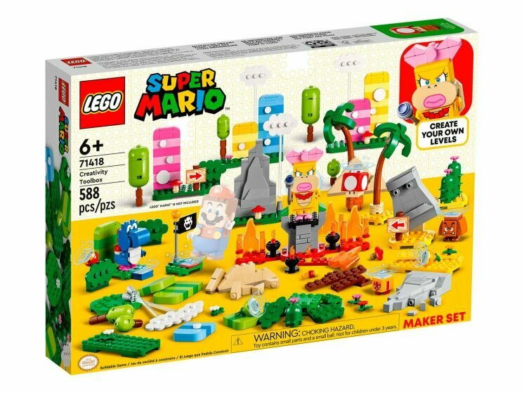 Конструктор LEGO Super Mario 71418 Набор инструментов для творчества