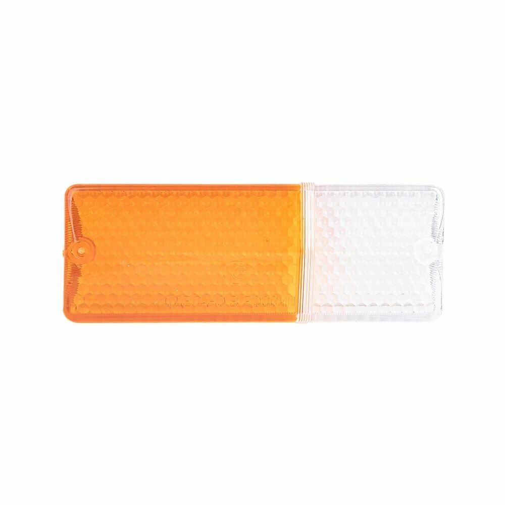 Стекло подфарника желтое правое на Ваз 2106