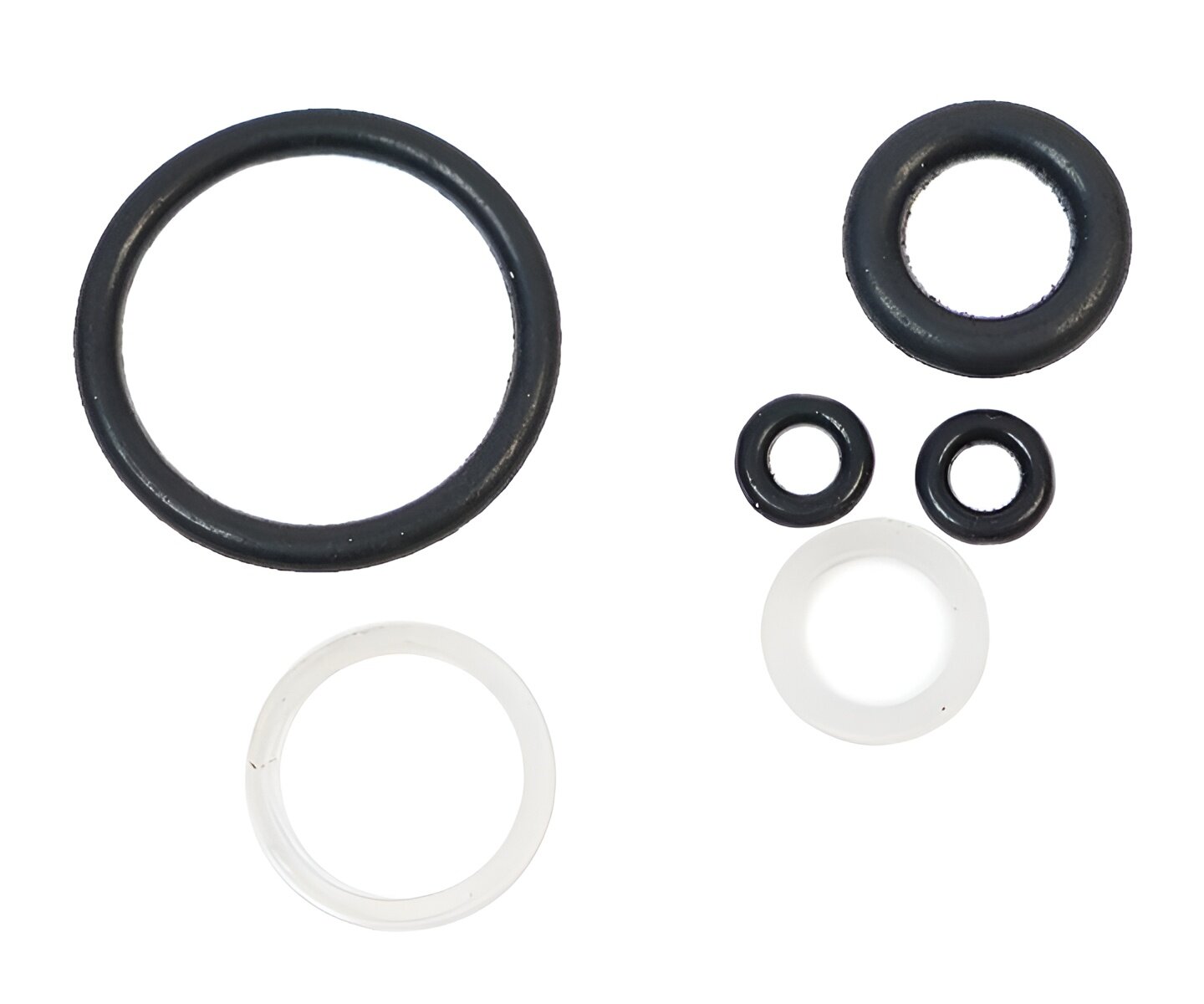 Комплект уплотнительных колец А+А, для пистолета Атаман-М1, 4 шт, черный