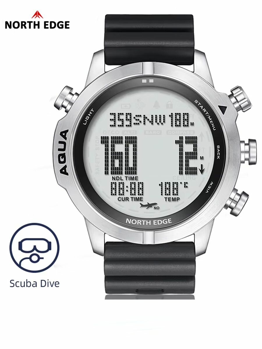 Спортивные часы NORTH EDGE AQUA, Белый