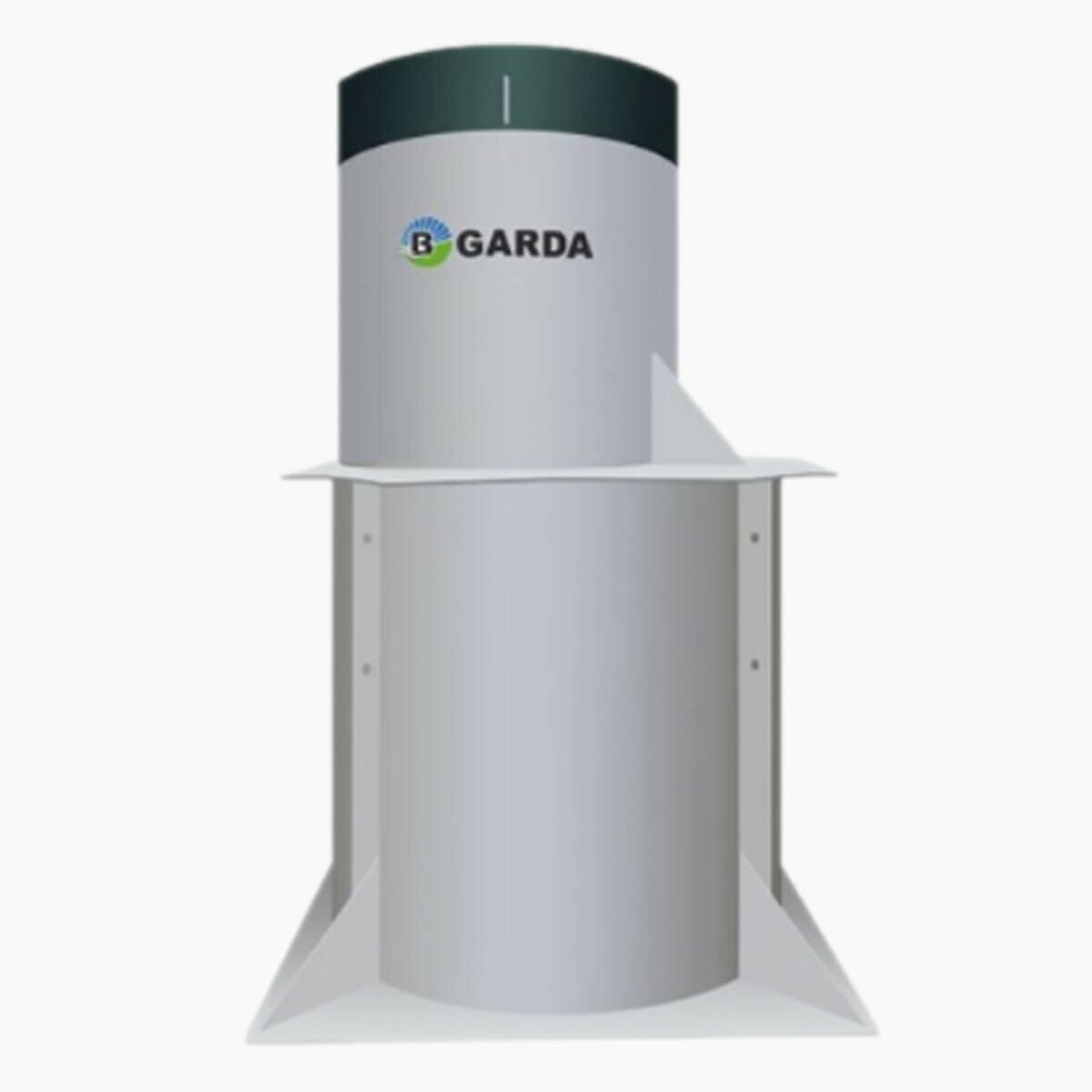Септик Garda 3, вертикальный, аэробная очистка, 600 л/сут, 3 чел.