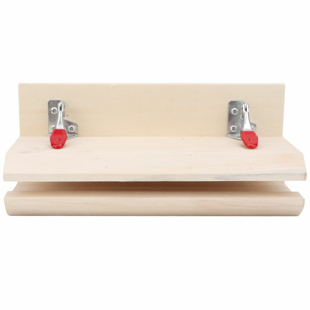 Ручная швейная горизонтальная деревянная струбцина для кожи, 25 см