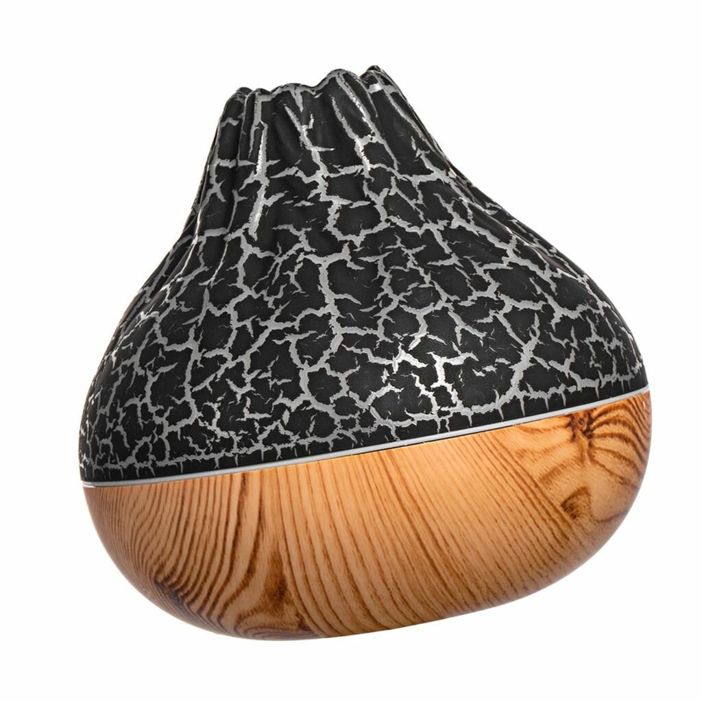 Увлажнитель воздуха Volcano Wood Grain - черный