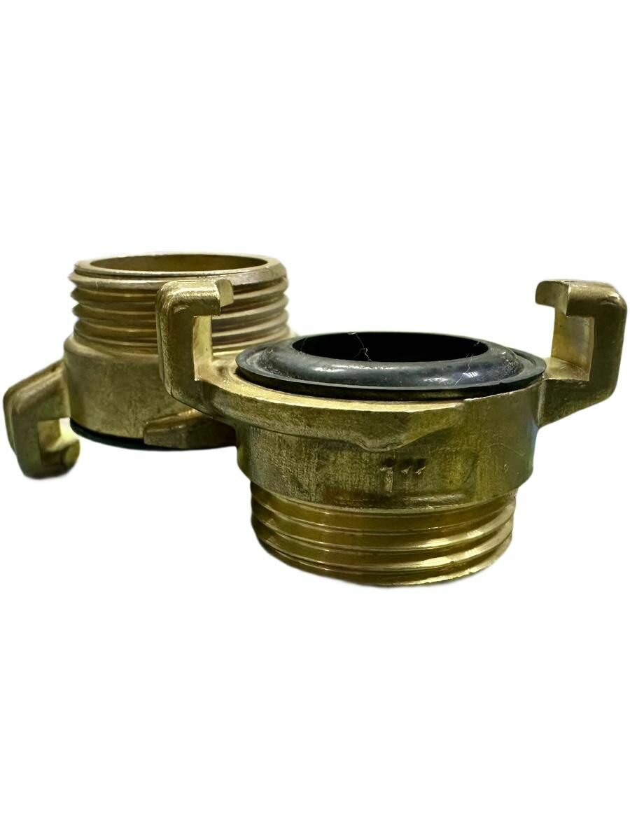 Быстросъемное соедин.1" наружная рез. Kaleta 2ШТ (Geka)