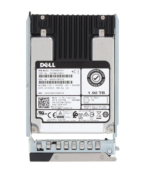 Жесткий диск Dell 0FYFW 1.92TB SAS 2,5" SSD