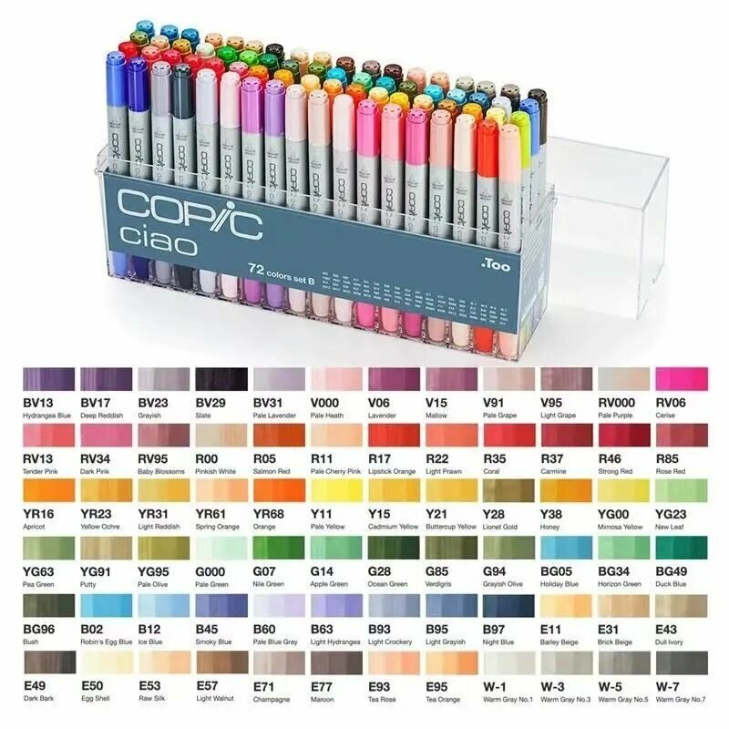 Copic Набор маркеров, 36 шт.