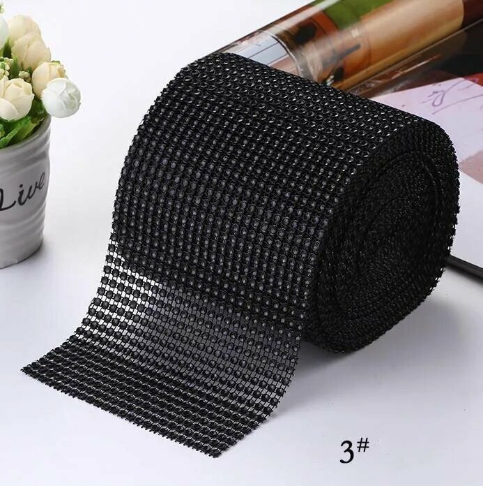 Лента с имитацией страз 12см*100 см