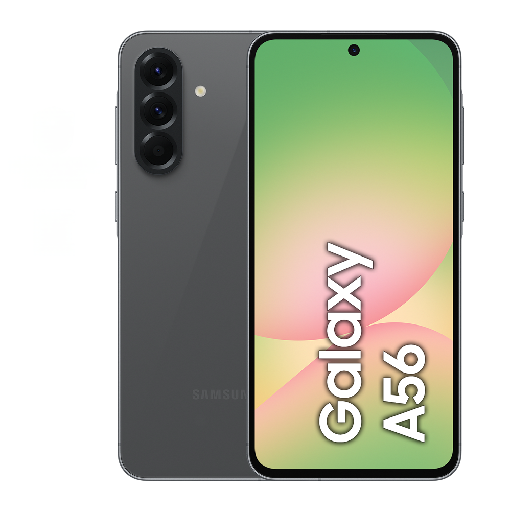 Смартфон Samsung Galaxy A56 8/128GB, Dual: nano SIM + eSIM, Graphite (Черный) KZ